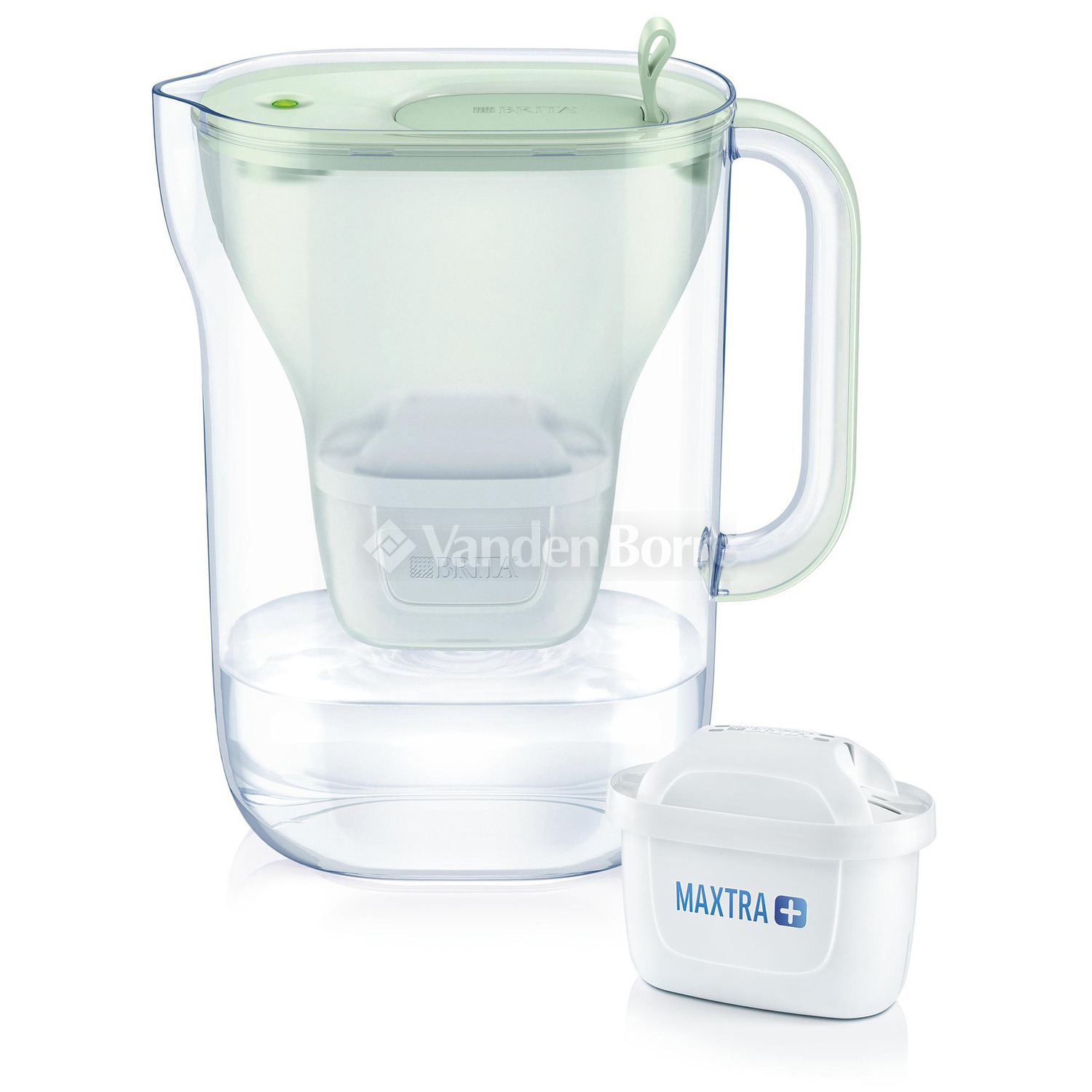 BRITA Pack Style Eco Powder green incl. 3 MAXTRA + | Vanden Borre