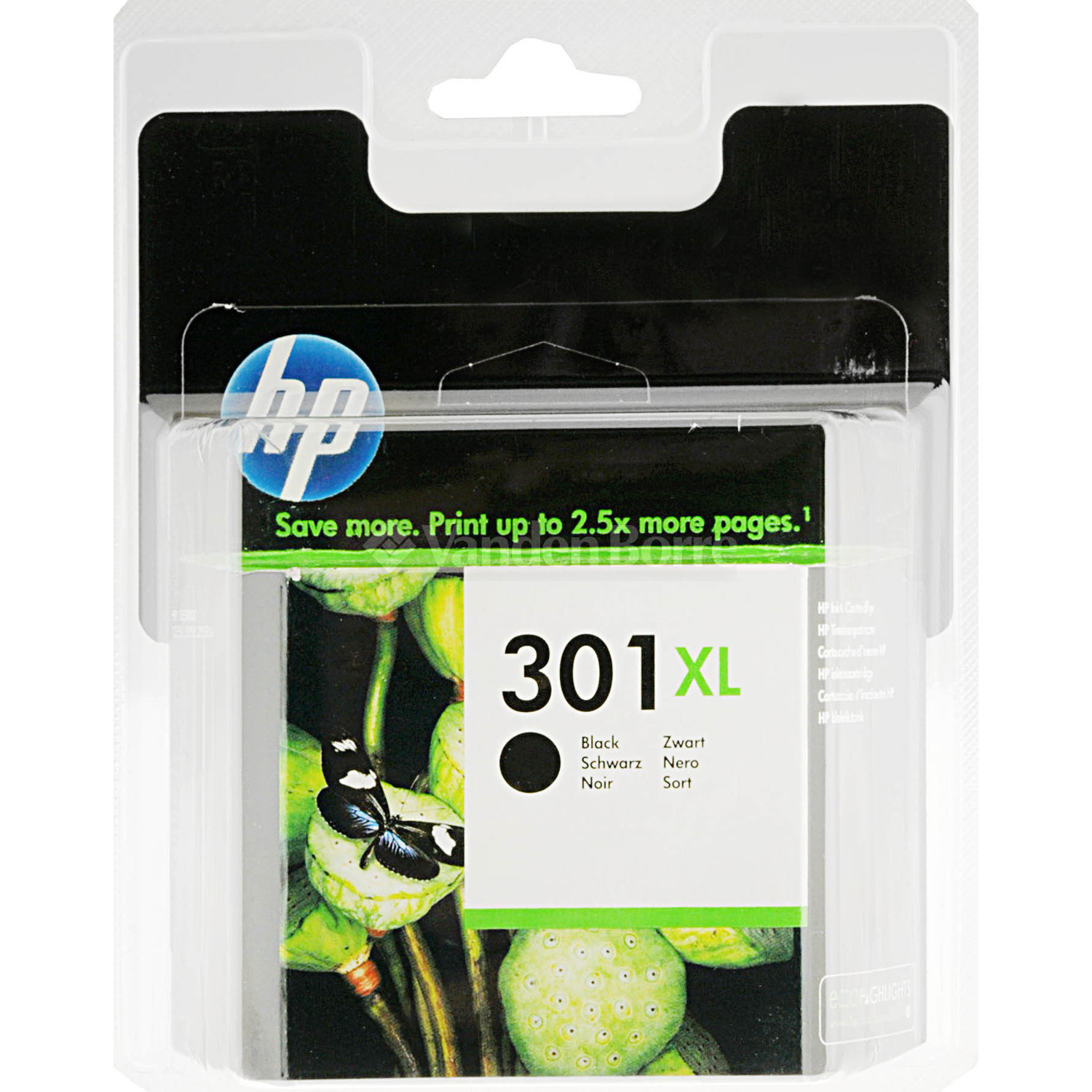 HP INKTCARTRIDGE 301 XL BLACK - HP Instant Ink | Vanden Borre