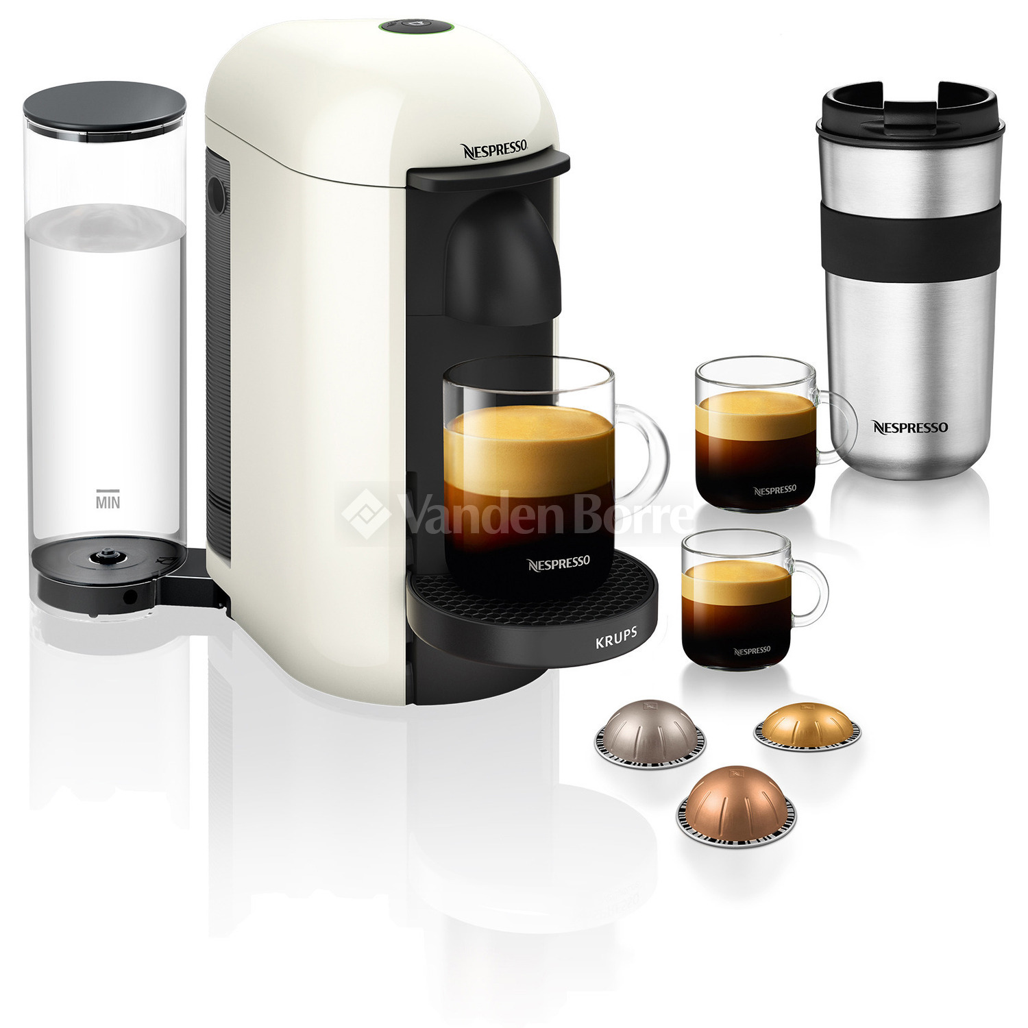 KRUPS VERTUO PLUS WHITE YY4151FD | Vanden Borre