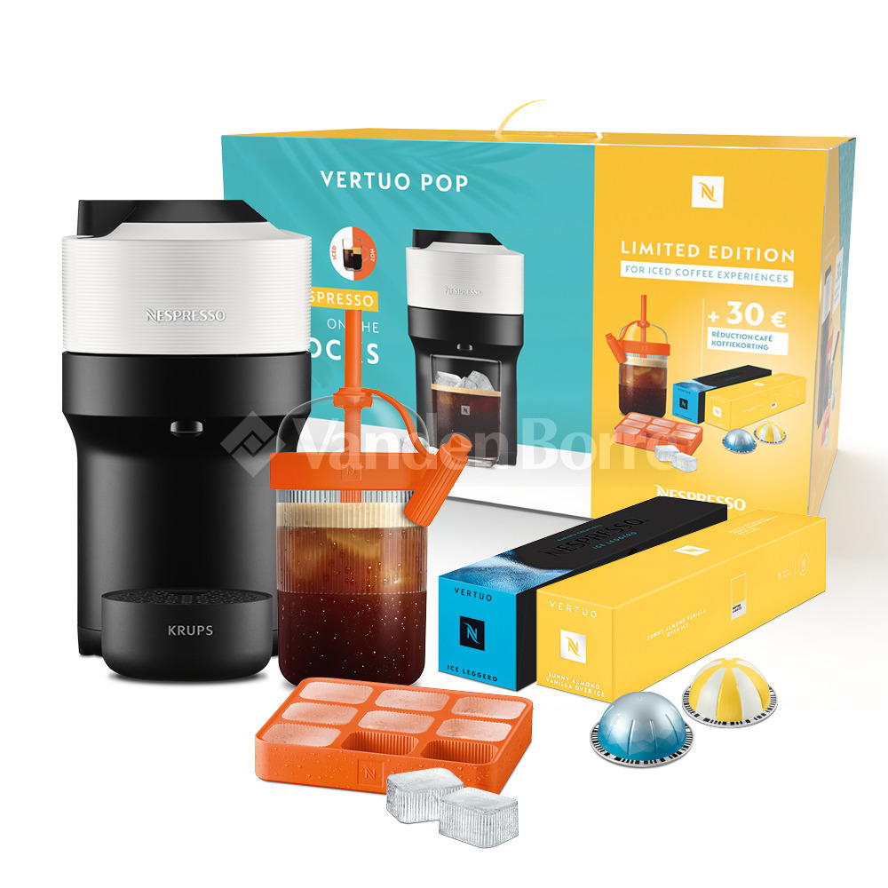 KRUPS NESPRESSO VERTUO POP YY5455FD SUMMER COLD BUNDLE | Vanden Borre