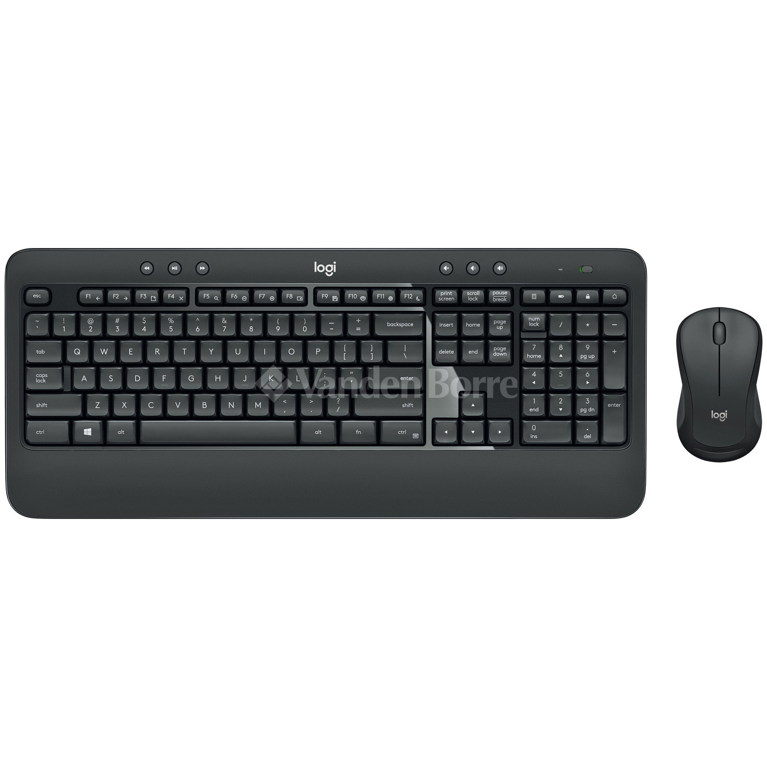 CLAVIER LOGITECH MK540 ADVANCED COMBO GRAPHITE QWERTY US SANS FIL ...