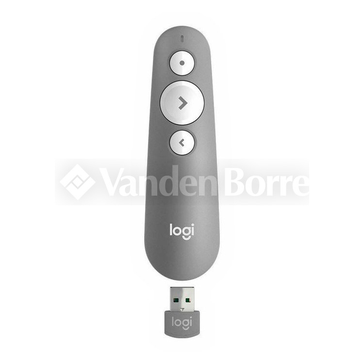 LOGITECH PRESENTER R500S LIGHTGREY - MUIS | Vanden Borre