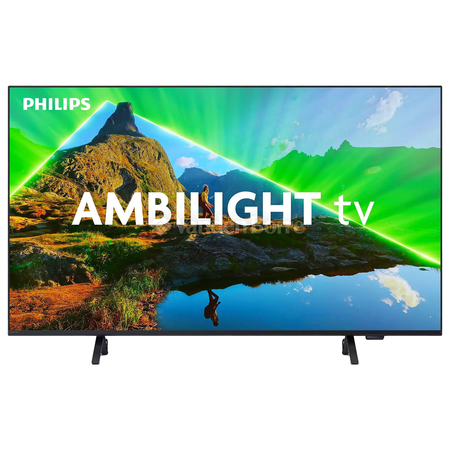 TV PHILIPS AMBILIGHT LED UHD 4K 55 POUCES 55PUS8349/12 (2024) | Vanden Borre