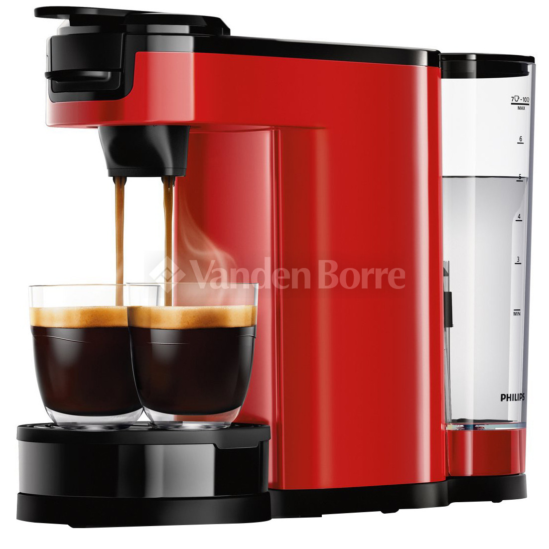 PHILIPS SENSEO SWITCH DEEP RED ECO HD6592/84 | Vanden Borre