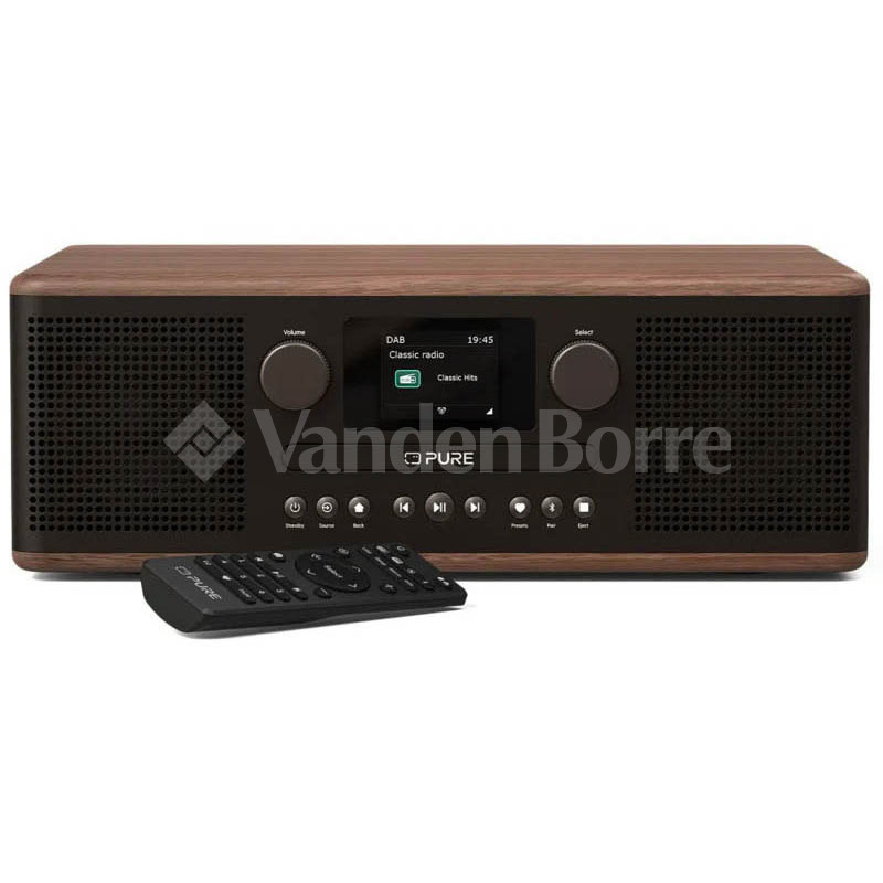 CHAÎNE HI-FI PURE CLASSIC C-D6 COFFEE | Vanden Borre