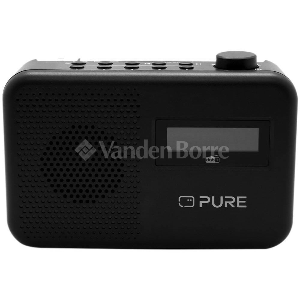 RADIO PURE ELAN ONE2 CHARCOAL | Vanden Borre