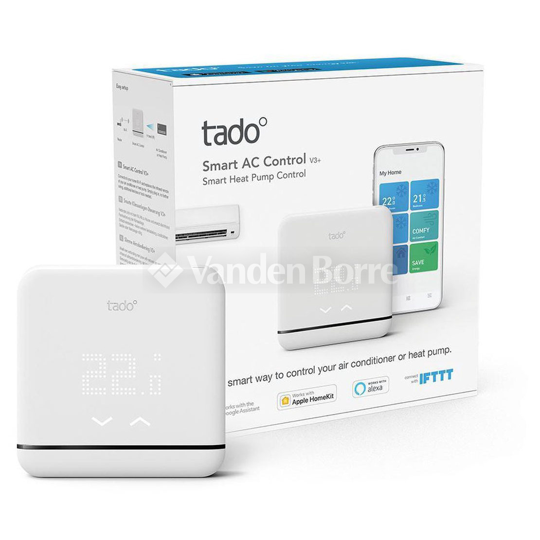 THERMOSTAT CONNECTÉ TADO SMART AC CONTROL V3+ | Vanden Borre