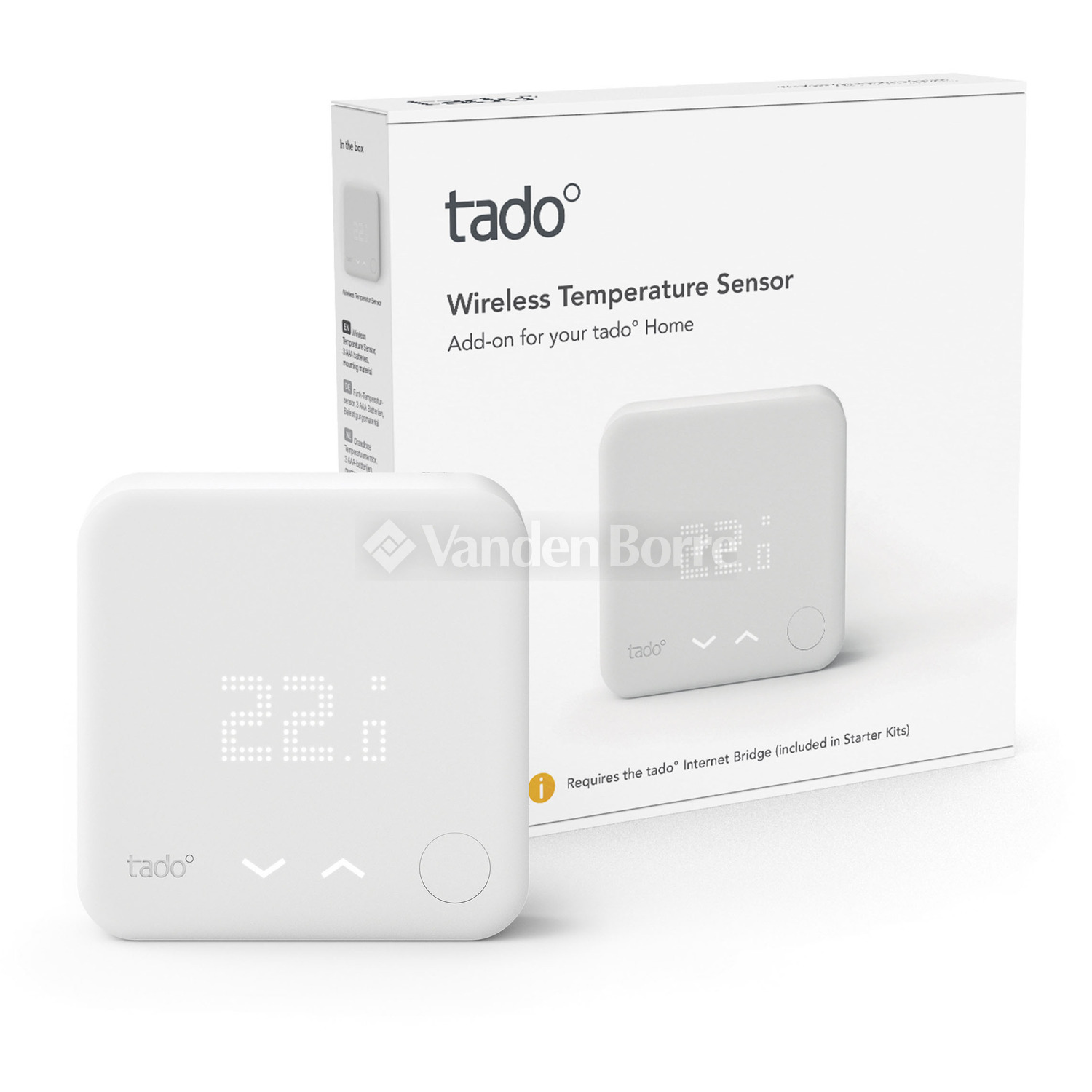 THERMOSTAT CONNECTÉ TADO WIRELESS TEMP. SENSOR | Vanden Borre