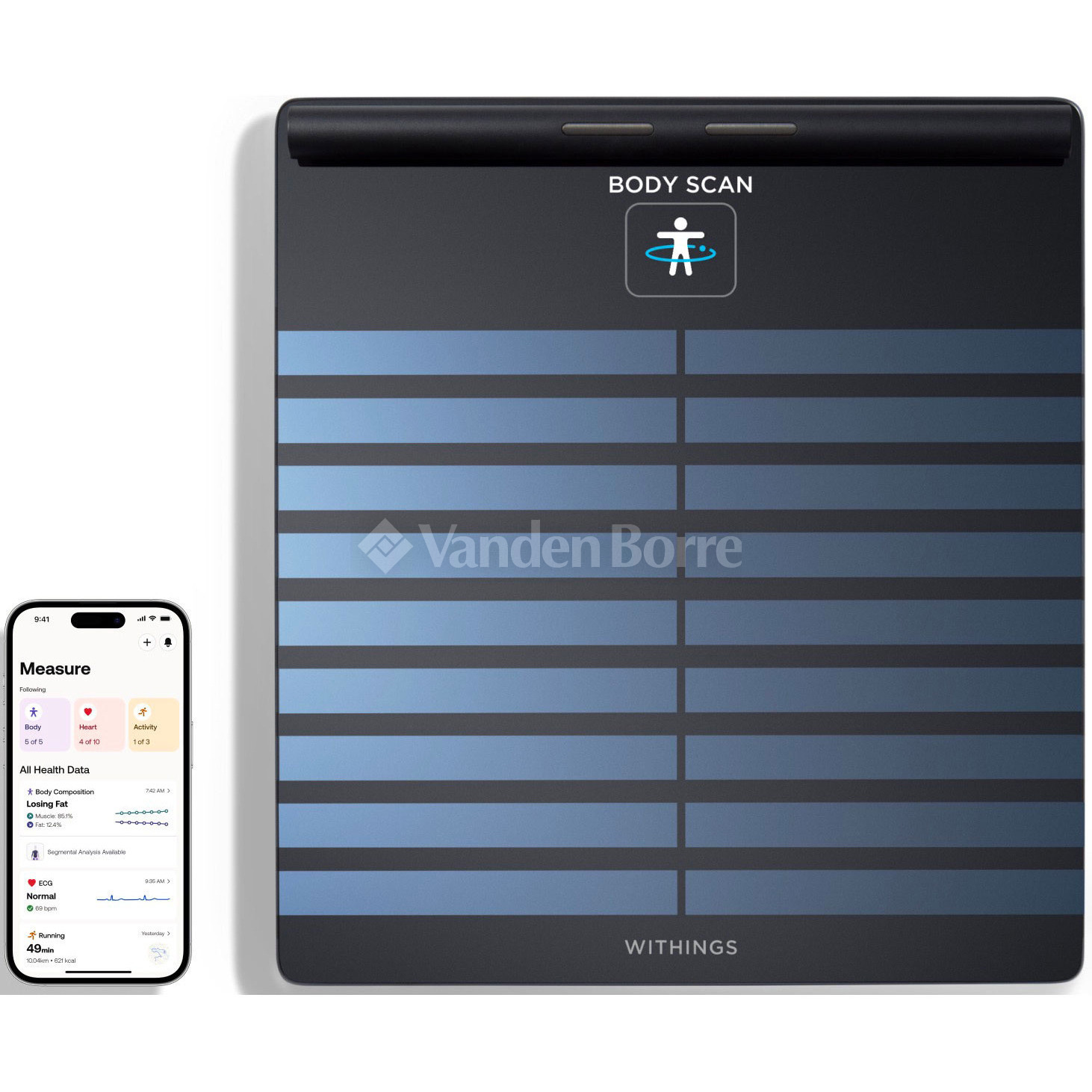 WITHINGS BODY SCAN BLACK - PERSONENWEEGSCHAAL | Vanden Borre