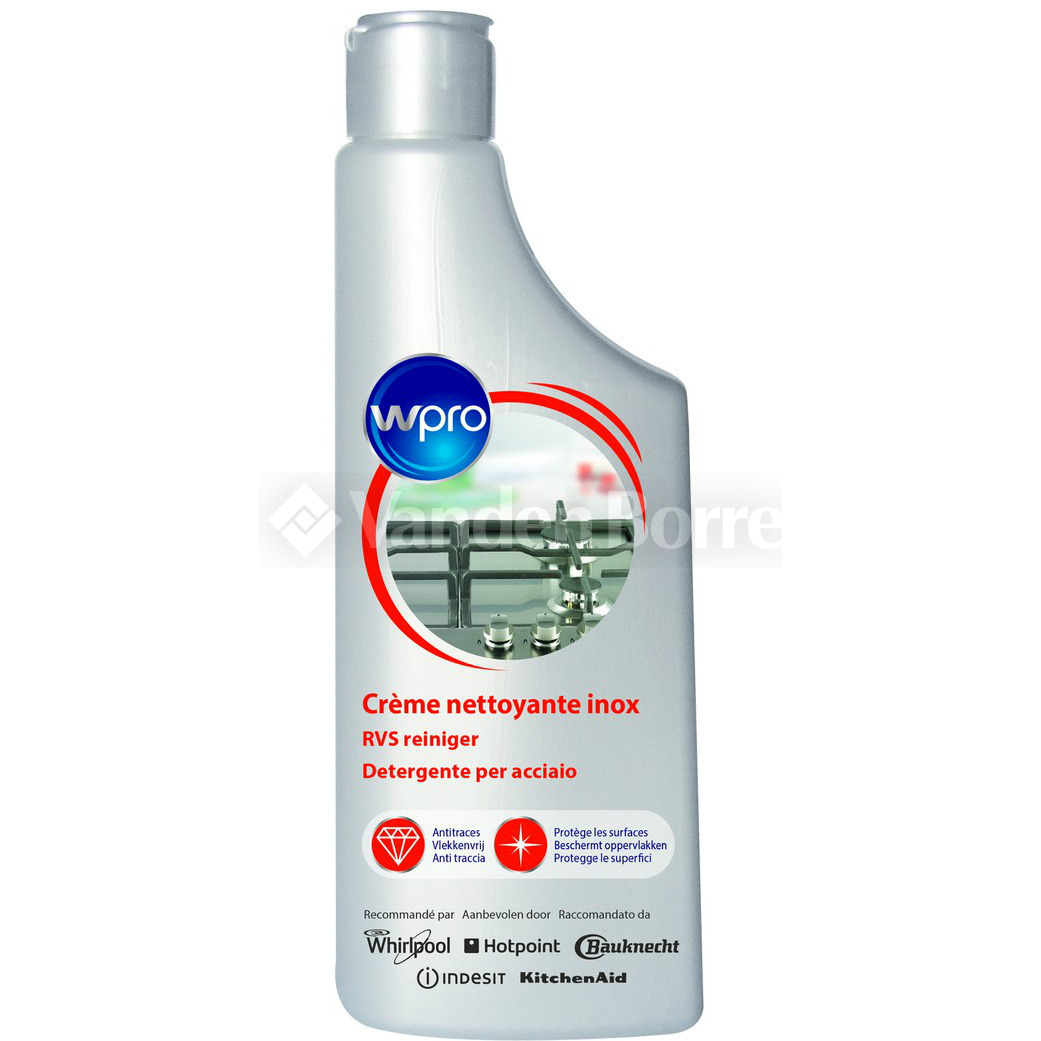 WPRO INOX CLEANER CREAM | Vanden Borre