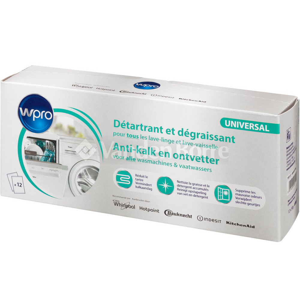WPRO UNIV.DESCALER&CLEANER X12 | Vanden Borre
